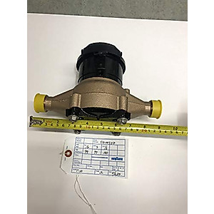 3/4 x 3/4 Neptune T-10 Water Meter Direct Read Cubic Feet