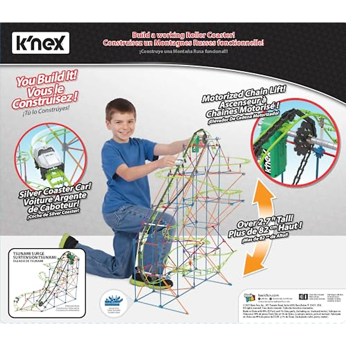 K'NEX Architecture: Eiffel Tower - Build IT Big - Collectible Building Set for Adults & Kids 9+ - New - 1,462 Pieces - 2 1/2 Feet Tall - (Amazon Exclusive)