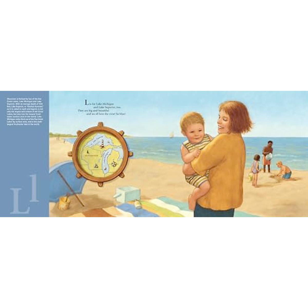 B is for Badger: A Wisconsin Alphabet (Discover America State by State)