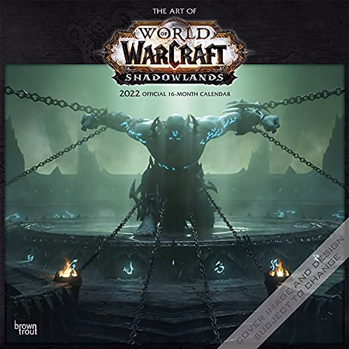 World of Warcraft 2022 12 x 12 Inch Monthly Square Wall Calendar, Video Game Blizzard Entertainment WoW