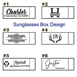 Personalized Wooden Walnut Sunglasses, Groomsmen Gifts, Mens Sunglasses Wedding Gift