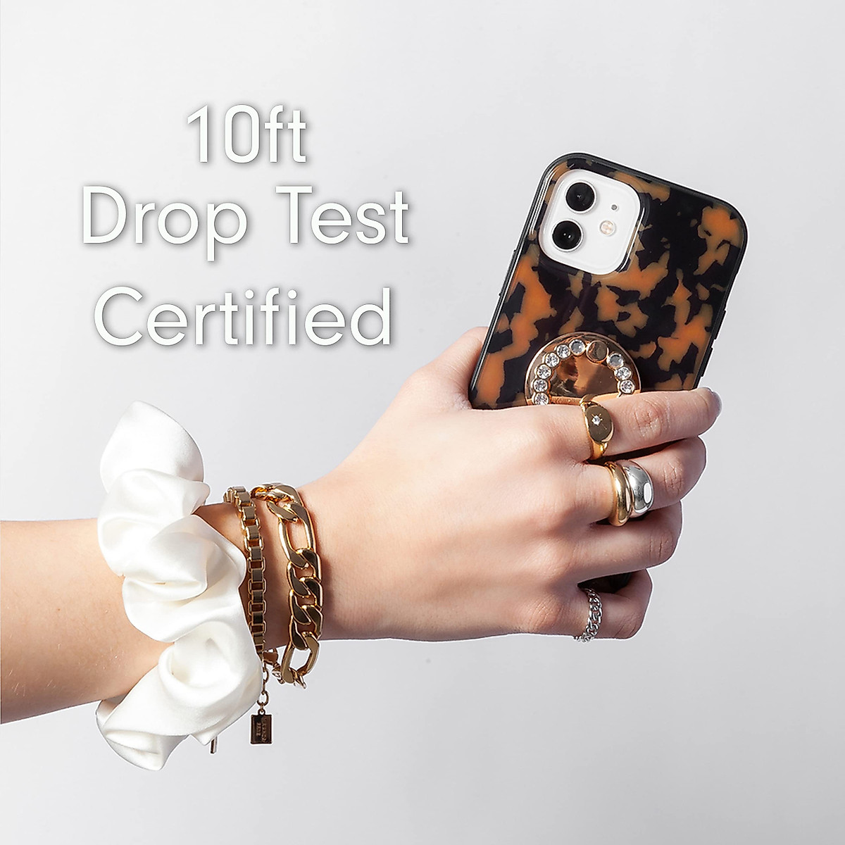 Sonix Brown Tort Case for iPhone 12 / 12Pro [10ft Drop Tested] Women's Protective Tortoiseshell Leopard Cover for Apple iPhone 12, iPhone 12 Pro