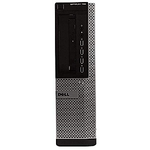 DELL Desktop Computer Package with 22in Monitor(Brands May Vary)(Core I5 Upto 3.4GHz,8GB,1T,VGA,HDMI,DVD,Windows 10-Multi Language Support-English/Spanish/French) (CI5)(Renewed)