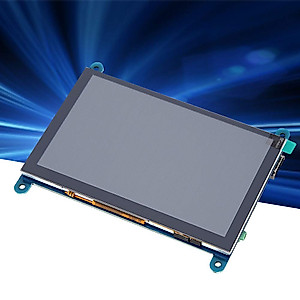 ViaGasaFamido 5 Inch LCD Screen, HD 5-point Capacitive Touch Monitor Mini Pc Monitor 800 x 480(dots) USB Driver for Screen