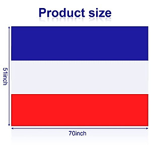 3 PCS Plastic 4th of July Patriotic Tablecloth Red White Blue Stripe Disposable Table Cover 51x71 Inch Patriotic Rectangle Table Cover for 4th of July Patriotic Memorial Day Party Decoration Supplies