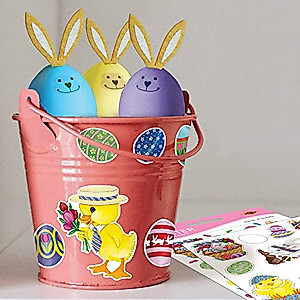 Bunny, Basket & Egg Stickers