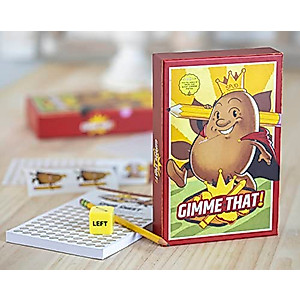 Gimme That! by The Creators of Taco Cat Goat Cheese Pizza, Family Party Game 3 to 8 players, Ages 8+, 1 Minute to Learn and Ridiculously Fun to Play!