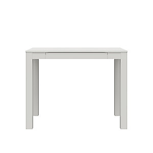 Ameriwood Home Parsons Desk with Drawer, White , 19.7D x 39W x 30H in