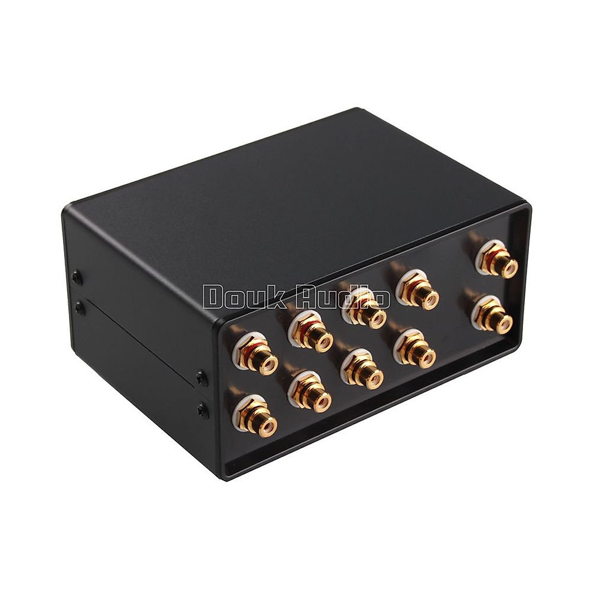 Nobsound Stereo 1-IN-4-OUT RCA Audio Splitter/Switcher Selector Passive Preamp