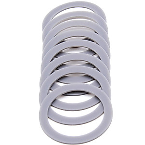 Blender Rubber Gasket 2.6inch Include 8 Packs O Ring Seal, Replace Part 132812-07, Fit for Models BL5000-08 BL1900 BL3900 BL4900 BL5000 BL5900 BL6000