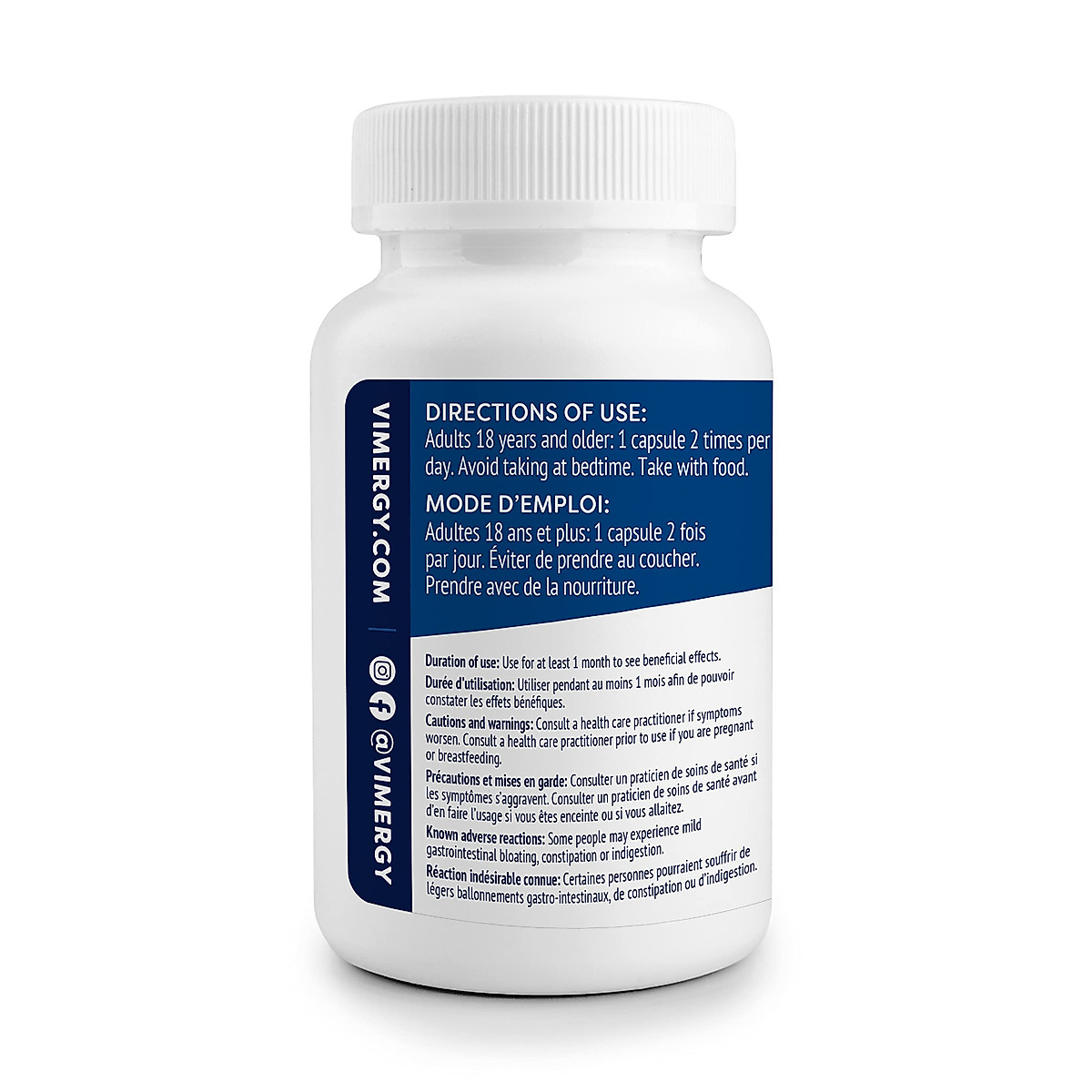 Vimergy MSM with Silica + Calcium Capsules, 120 Servings – Supports Bone Health – Promotes Hair & Nail Health – Non-GMO, Gluten-Free, Kosher, Soy-Free, Corn-Free, Vegan & Paleo Friendly