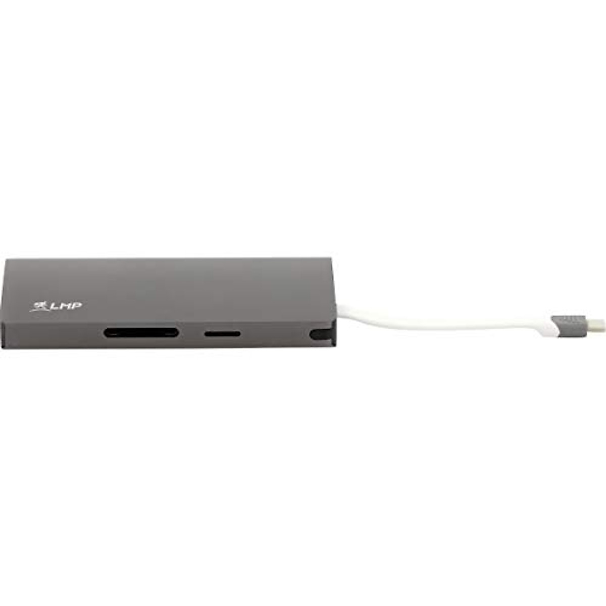LMP - 4K USB-C Travel Docking Station with 9 Ports - Space Gray