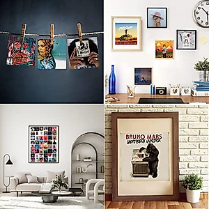 LAPNOXX 100 Pcs Album Cover Poster Aesthetic Pictures Wall Collage Kit, 5x5 inch Aesthetic Room Decor, Album Cover Posters Collage Kit for Bedroom Decor, VSCO Room, Photo Wall, Album Cover Art Posters