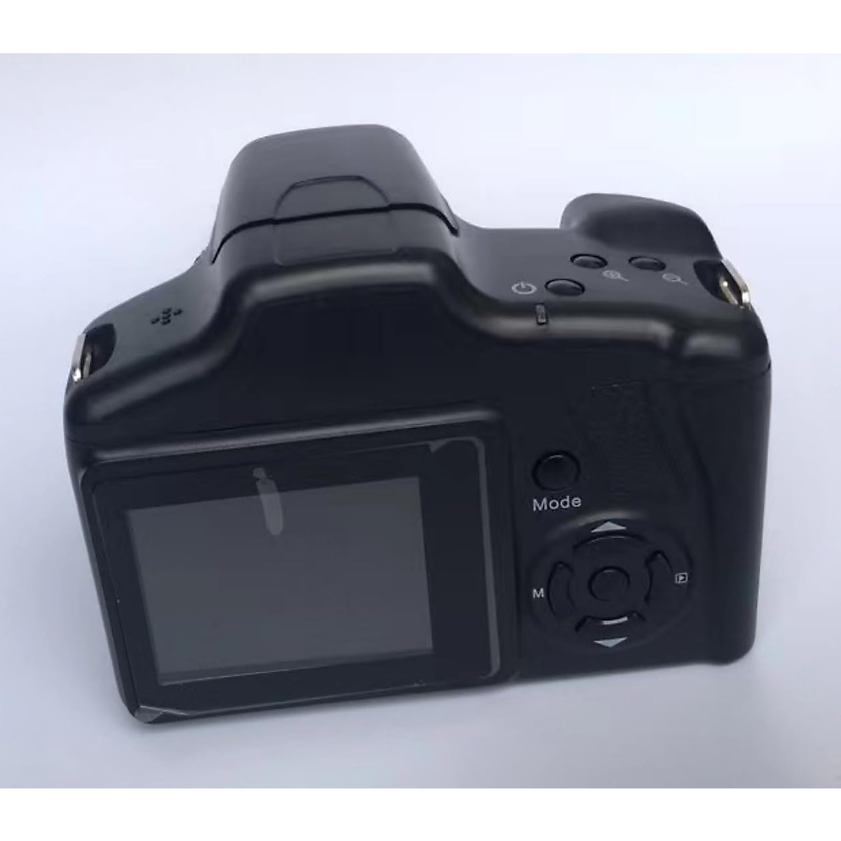 数码摄像机低价单品1600万像素高清家用小单反 (黑色单反+广角镜, 三脚架)