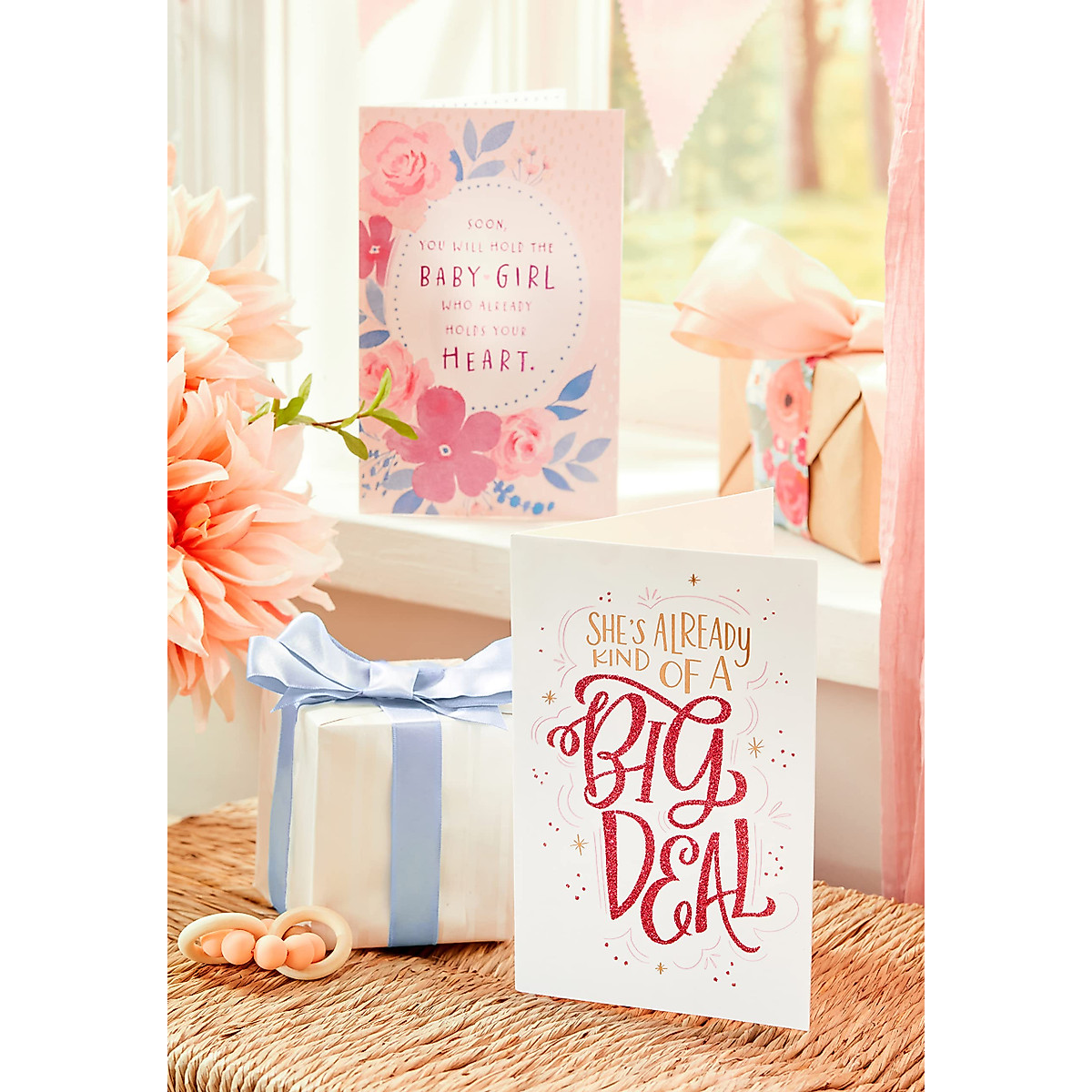 American Greetings Baby Shower Card for Girl (Count Down the Days)