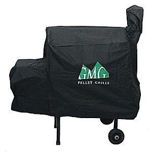 Green Mountain Grills 3001 Daniel Boone Outdoor BBQ Grill Protective Heavy-Duty Weather-Resistant Canvas Cover, Black