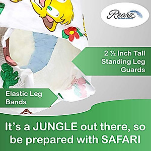 Rearz - Safari - Adult Diaper (12 Pack) (Large)