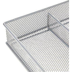 Copco 2555-7872 Large Mesh 3-Part In-Drawer Utensil Organizer, 16.1 x 11.5-Inch