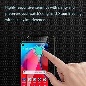[3+2] 3 Pack Screen Protector for Motorola Moto G Stylus 5G 2021 (Not fit G Stylus 4G) with 2 Pack Camera Lens Protector, 9H Hardness Tempered Glass,Anti-Scratch,Case Friendly,Premium HD Clarity Film