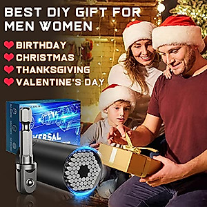 Stocking Stuffers for Men Keychain Multitool - Key Shaped Pocket EDC Tool Christmas Gifts for Men Women Dad Adult Husband Super Universal Socket Tool Gifts for Men, Christmas Stocking Stuffers for Hus