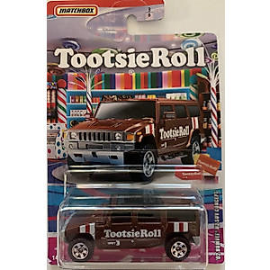 Matchbox 2020 Candy Theme Set of 4 Cars Tootsie Roll Pop, Tootsie Roll, Sugar Daddy and Junior Mints Vehicles