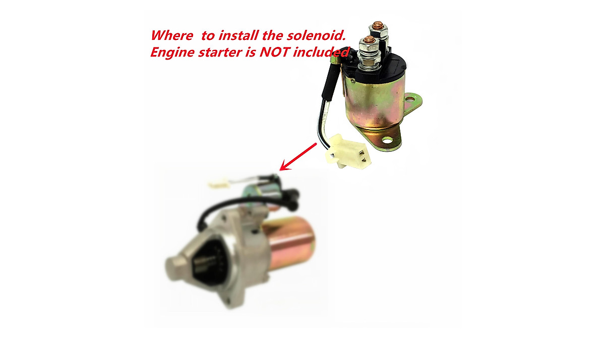 Starter Motor Solenoid for Generac & A-ipower Generators