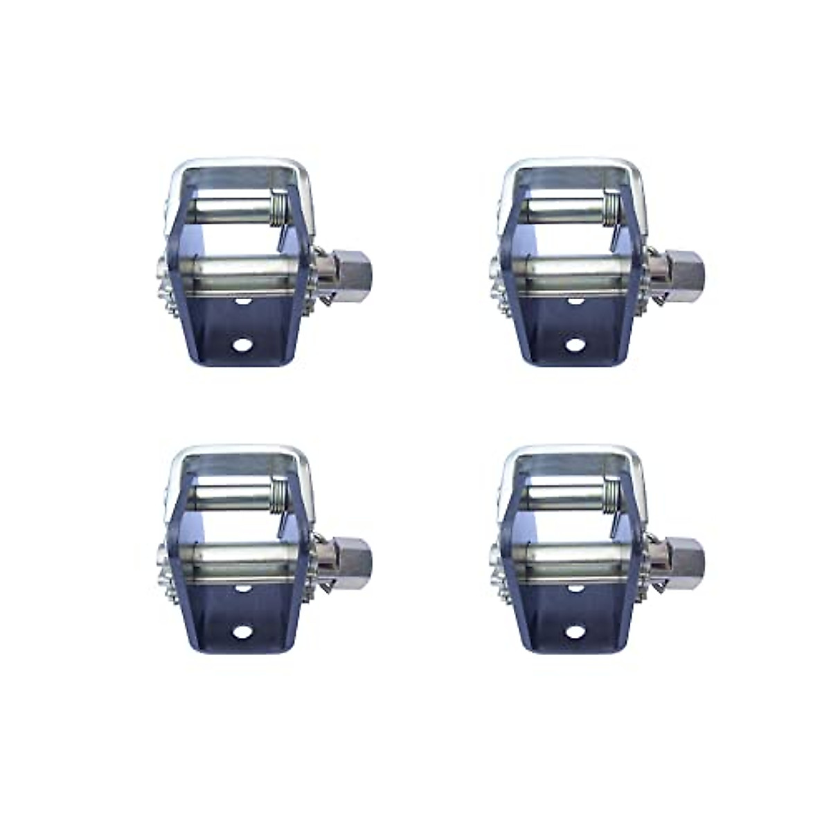 Mega Cargo Control Truck Lashing Winch (4 Right) for 2” Webbing, Bolt-On Style | Heavy-Duty Truck Tie Down Tow Dolly Rack Strap Ratchet Farm Construction Flatbed