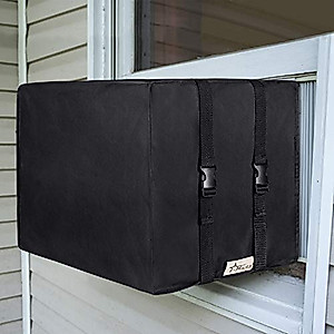 UNUN Window Air Conditioner Covers Outdoor for Winter, AC Unit Covers Outside 21.5W x 15H x 16D inches