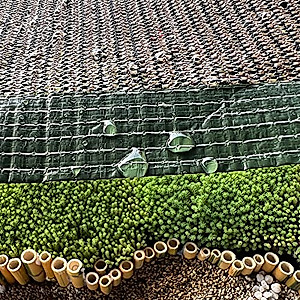 Zlovne Shade Cloth Shade Mesh Tarp,90% Uv Resistant Breathable Shade Net,Brown Shade Netting for Outdoors,Gardens Terrace Courtyard Balcony Car,Insulation Anti-Aging Shade Fabric (6.5ftx6.5ft)