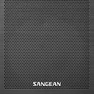 SANGEAN WR-50 AM/FM-RBDS/Bluetooth Wood Cabinet Table Top Radio Black