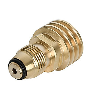 GasSaf Universal Propane Tank Adapter Converts POL LP Tank Service Valve to QCC1/Type1 - Old to New