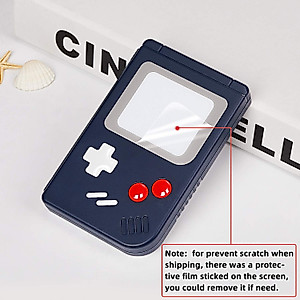Game Card Case for Nintendo Switch (2019 & 2021 OLED),Nintendo Switch Lite,10 Game Cards & 10 Memory SD Cards Strorage Holder, Gameboy Portable Slim/Small Size Case Blue