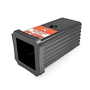 MICTUNING Upgraded 2-1/2 inches Class V to 2 inches Class III&IV Trailer Hitch Receiver Adapter - Heavy Duty 2.5 inches to 2 inches Reducer Sleeve Mount Insert Converter