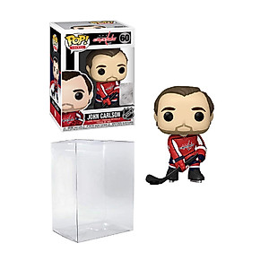 John Carlson Washington Capitals #60 Pop Sports Hockey Action Figure (Bundled with EcoTEK Protector to Protect Display Box)