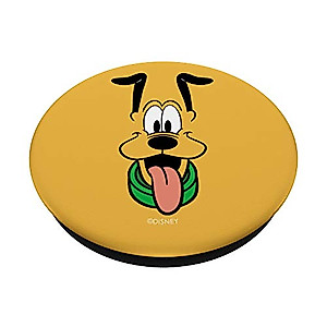 Disney Pluto Big Face PopSockets PopGrip: Swappable Grip for Phones & Tablets