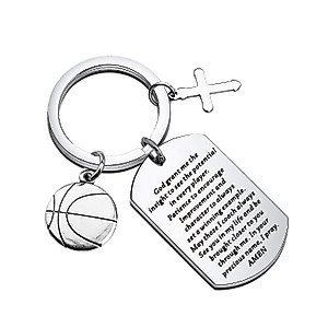 Basketball Coach Thank You Gift for Basketball Coaches Team Gift for Basketball Coach End of Season Coach's Prayer Gift (Basketball Coach K)