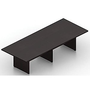 OTG SL12048RECS 10' Rectangular Conference Table, 120" w x 48" d x 29.5" h - American Espresso