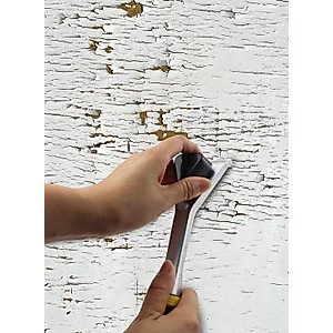 TJATSE 2-3/8"(60MM) Carbide Paint Scraper Blades 10 Double-Edged Reversible Heavy Duty Replacement Blades to Remove Paint, Varnish, Wood, Glue, Fit for TJATSE, Oneida Air, Warner100X Scraper