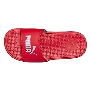 PUMA Cool Cat Campus Slides in Quarry Grey, Size 10 High-risk Red-quarry