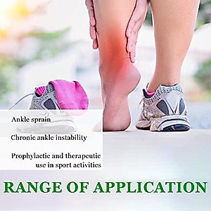 Orthomen Air Gel Ankle Brace - Stirrup Ankle Splint - Adjustable Rigid Stabilizer for Sprains, Strains, Post-Op Cast Support and Injury Protection