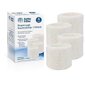 Humidifier Filter Replacement Compatible Protec, Kaz & Vicks Humidifier Replacement Filter Model WF2 | Protec Humidifier Filter, Vicks Starry Night Humidifier Filter Includes 4 Filters