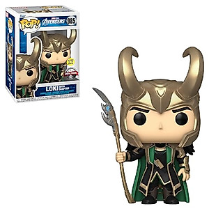 Funko Loki with Scepter (Glow in The Dark) (Special Edition Exclusive)