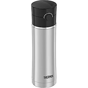 Thermos Sipp 16-Ounce Drink Bottle, Black
