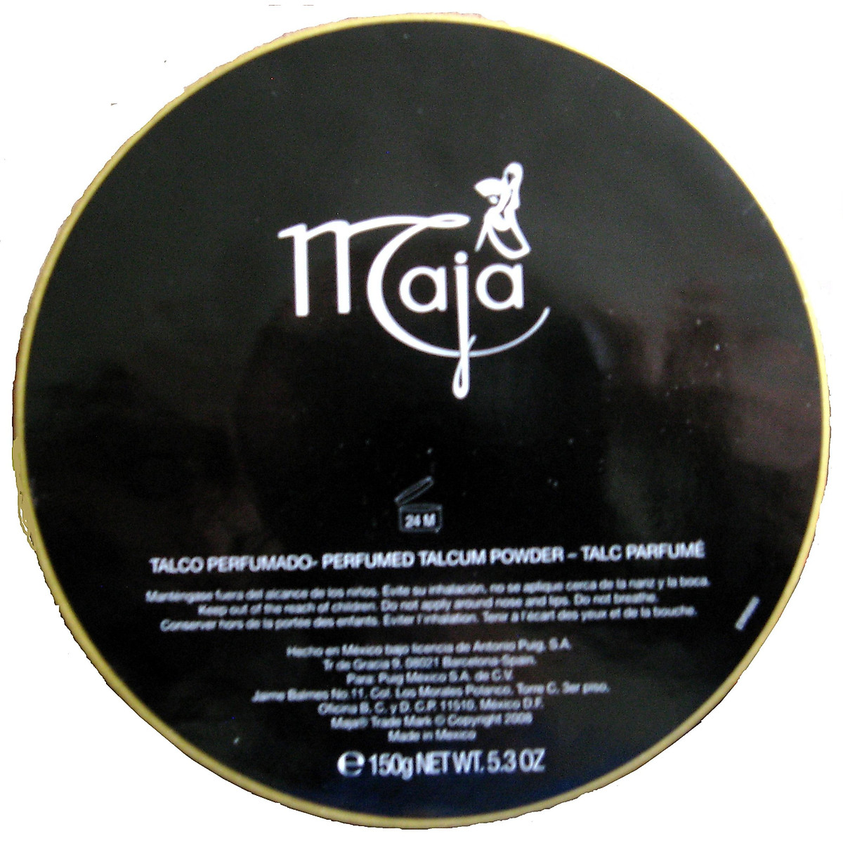 Maja By Myrurgia For Women. Perfumed Talcum Powder 5.2 Oz.