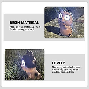 balacoo LED Yard Light 2Pcs Solar Energy Simulation Animal Decors Lamp Outdoor Solar Lighting Led Solar Lights