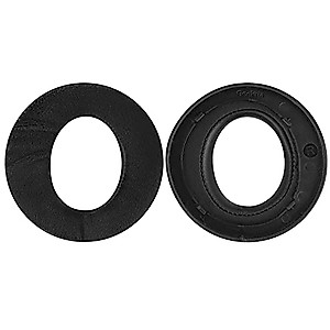Geekria Comfort Hybrid Velour Replacement Ear Pads for Sony Playstation 5 Pulse 3D PS5 Wireless Headphones Earpads, Headset Ear Cushion Repair Parts (Black)