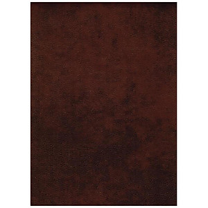 Kodiak Furniture 75" Traditional Polyester & Leather No-Flip Futon Mattress with Decorative Tuft, Coil-Hinged Innerspring, in Brown Finish, Frame Not Included