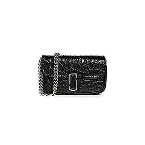 Marc Jacobs Women's The Mini Soft Shoulder Bag, Black, One Size