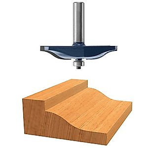 BOSCH 85640M 3-3/8 In. x 9/16 In. Carbide Tipped Ogee Raised Panel Bit