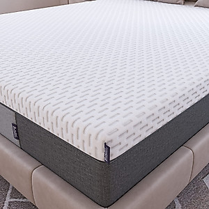 BedStory 4 Inch Firm Mattress Topper Queen Size, Gel Memory Foam Mattress Topper for Pressure Relief, Non-Slip Design Bed Topper with Removable & Washable, Cooling Mattress Pad, CertiPUR-US Certified